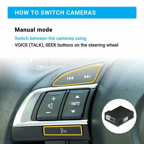 RFCC Car Camera Control System for Mazda MZD Connect - GsmServer
